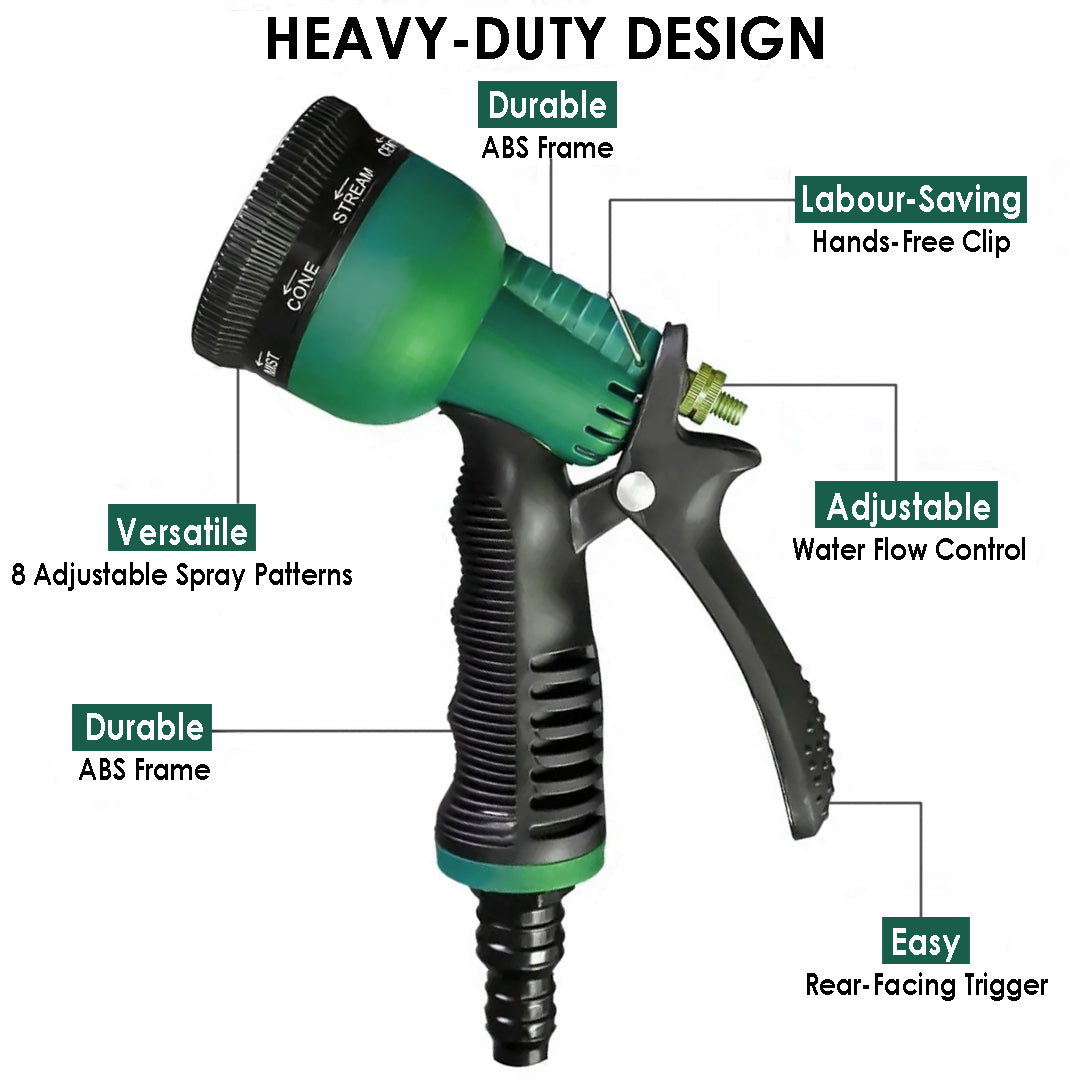 7 Pattern Garden Water Spray Gun – Vedonic
